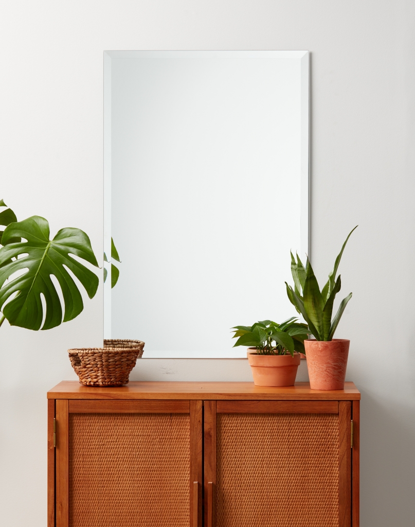 Frameless Beveled Rectangle Professional-Grade Mirror - Better Bevel