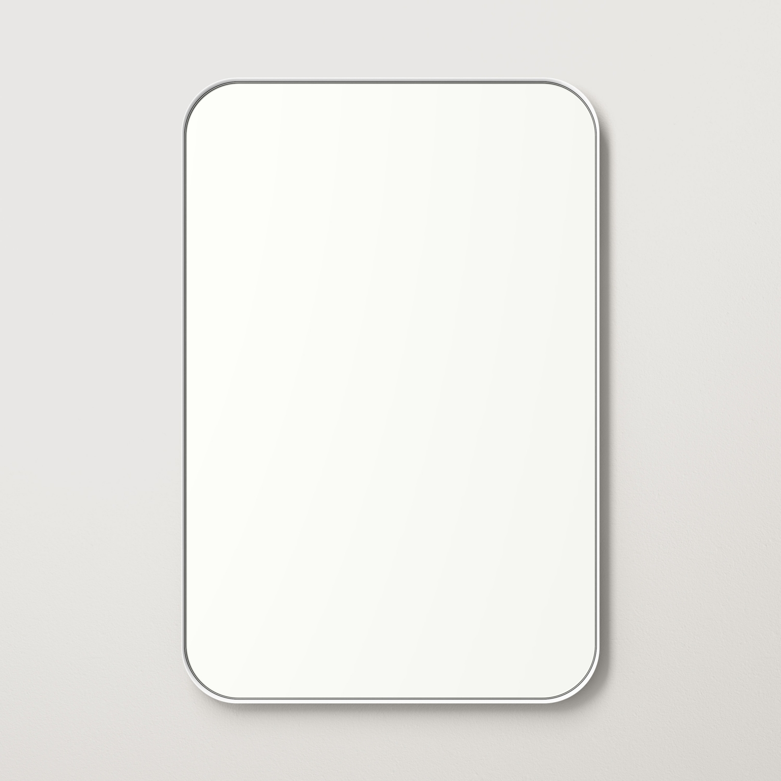 Metal Framed Rounded Rectangle Mirror - Better Bevel - Made in USA