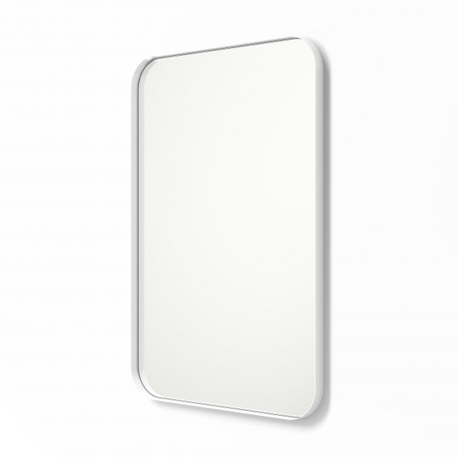 Metal Framed Rounded Rectangle Mirror - Better Bevel - Made in USA