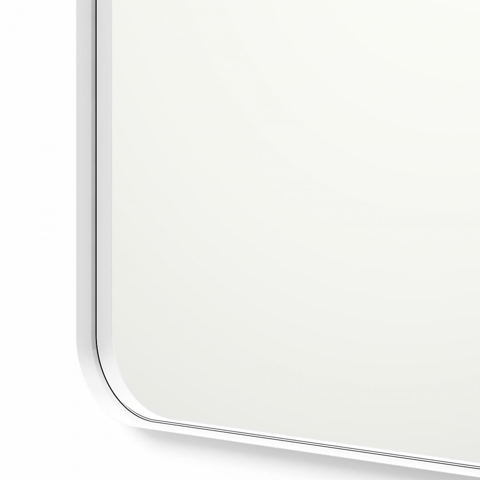 Metal Framed Rounded Rectangle Mirror - Better Bevel - Made in USA