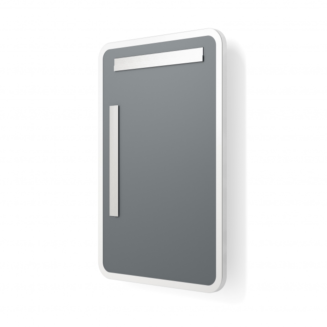 Metal Framed Rounded Rectangle Mirror - Better Bevel - Made in USA