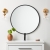 Rubber Framed Round Mirror - Better Bevel - Made in the USA