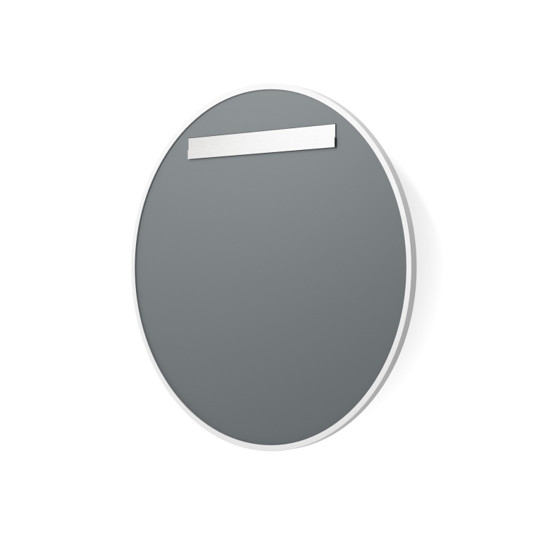 Rubber Framed Round Mirror - Better Bevel - Made in the USA